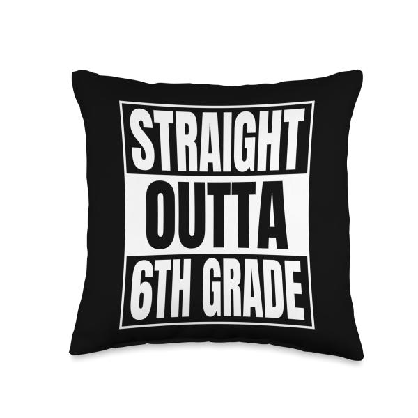 ・Perfect Straight Outta 6th Grade School Graduation 6th Grade Tee for kids kinder son daughter schoolchild friends stude...