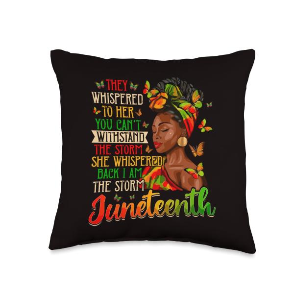・Grab this Juneteenth tee that says-"I am The Storm" Celebration 1865 Outfit for your African American men, women, boys,...