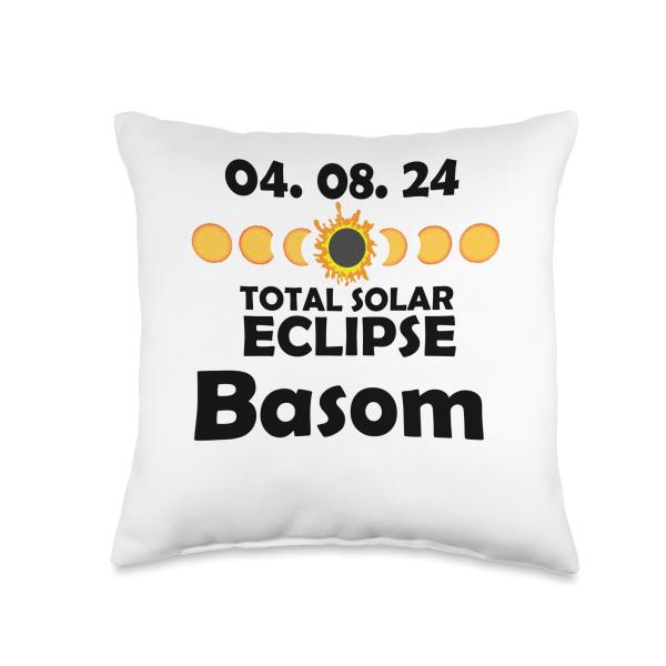 ・Totality in Basom, NY. Grab this solar eclipse 8th April 2024 souvenir. Experience the totality along with solar eclips...
