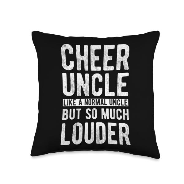 ・Cheer Uncle LIKE A NORMAL Uncle BUT SO MUCH LOUDER Cheer Uncle. Celebrate your boisterous uncle with this playful graph...
