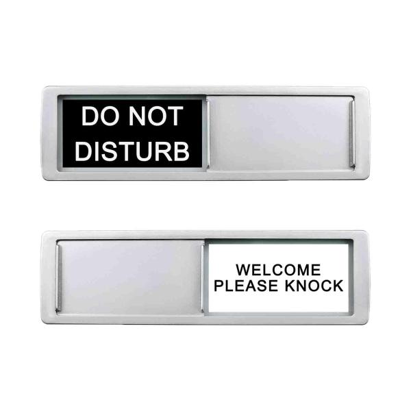 ・【Do not dirsturb or welcome please】Do Not Disturb/Welcome Please Knock Sign will clearly shows that you don't want to b...