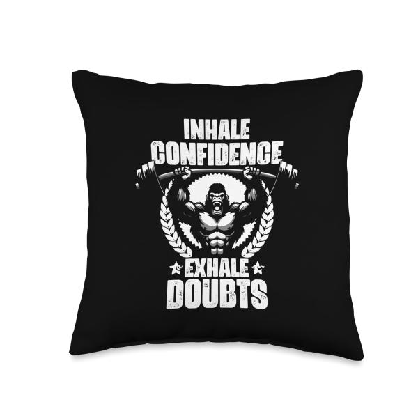 ・Inhale confidence exhale doubts is a workout outfit for gym lovers. For powerlifters, bodybuilders, gym lovers and body...