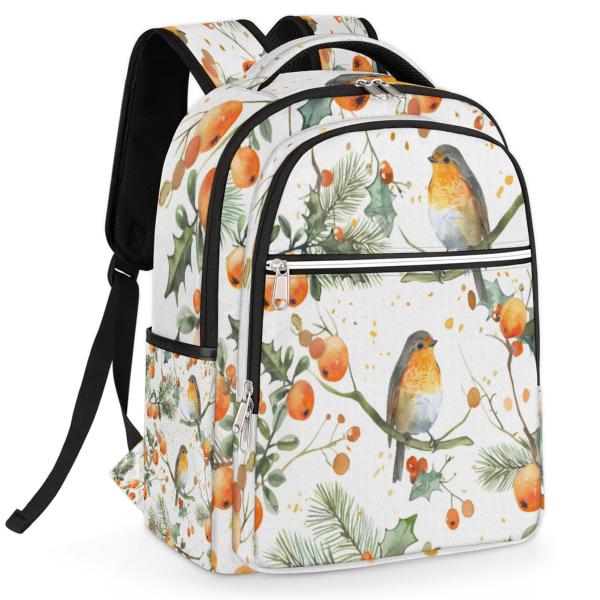 ・LARGE CAPACITY DESIGN: This laptop backpack measures 12.2 x 6.7 x 16.1 inches, with 1 large-capacity main pocket, 1 inn...