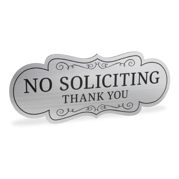 ・EVEN BETTER MATERIALS: Our premium no soliciting signs are made with UV and weather-resistant acrylic material. Our pre...