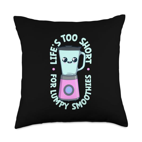 ・Do you love cooking and preparing food? Then this design with a kawaii blender and the cooking slogan "Life's too short...