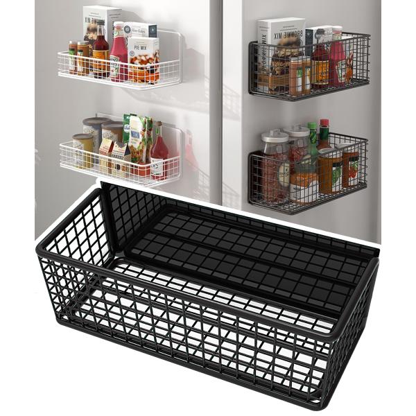 ・【Magnetic Organizer, Perfect for Fridge or Whiteboard 】- The Buyyyit Magnetic Basket is your ultimate solution for orga...