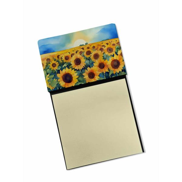 ・Refillable Sticky Note Dispenser: Includes a standard 3" x 3" sticky note pad and is designed for easy refills - simply...