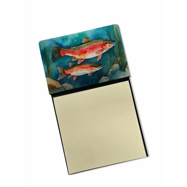 ・Refillable Sticky Note Dispenser: Includes a standard 3" x 3" sticky note pad and is designed for easy refills - simply...