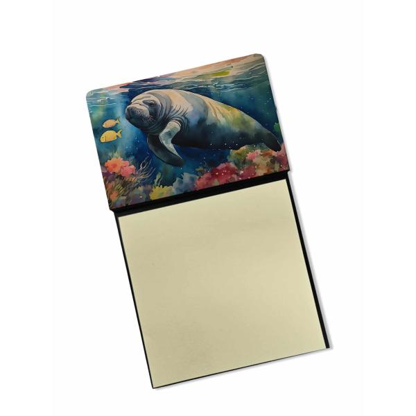 ・Refillable Sticky Note Dispenser: Includes a standard 3" x 3" sticky note pad and is designed for easy refills - simply...