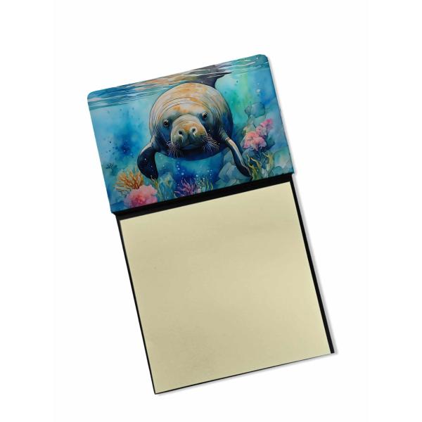 ・Refillable Sticky Note Dispenser: Includes a standard 3" x 3" sticky note pad and is designed for easy refills - simply...