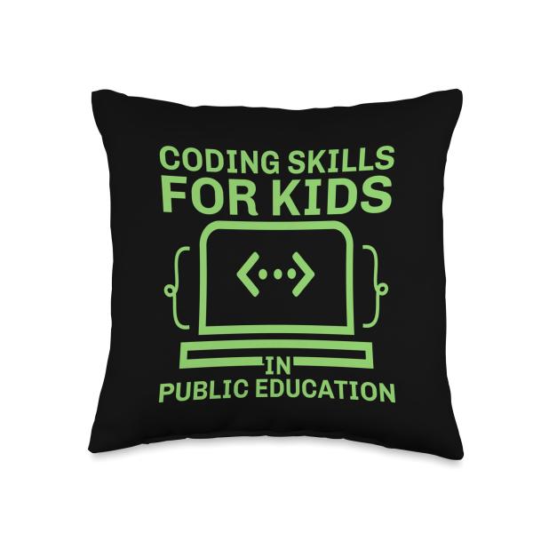 ・Coding Skills for Kids in Public Education・Perfect for students, teachers, and activists・100% spun-polyester fabric・Dou...