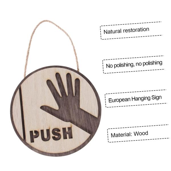 ・Hanging message sign: hanging rope doorway push sign for easy to it on doors.・Meeting in progress door sign: size color...
