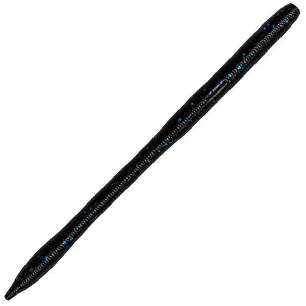 ・入数: 10本入・LENGTH: 6.5inch(152mm)・Weight: 6.7g・Color: No.021 ブラック ブルーフレーク・フィネスフィッシングの理想をカタチにしたストレートワーム
