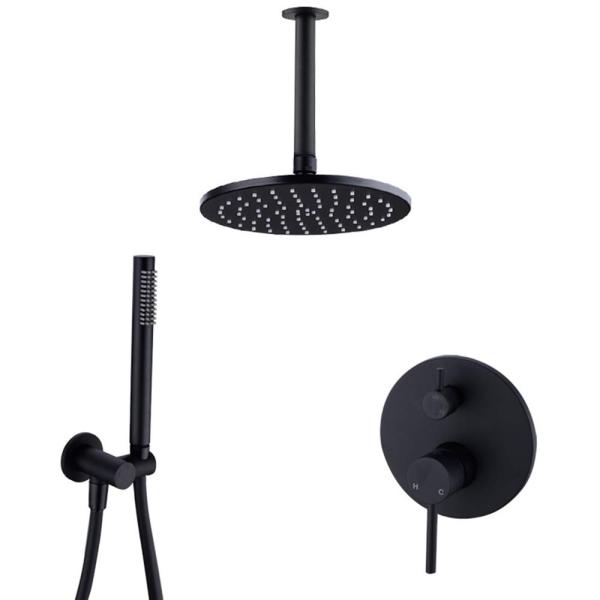 ・Large Coverage: Rain shower head spread covers your entire body, provides a great rainfall-like stream with enough pres...