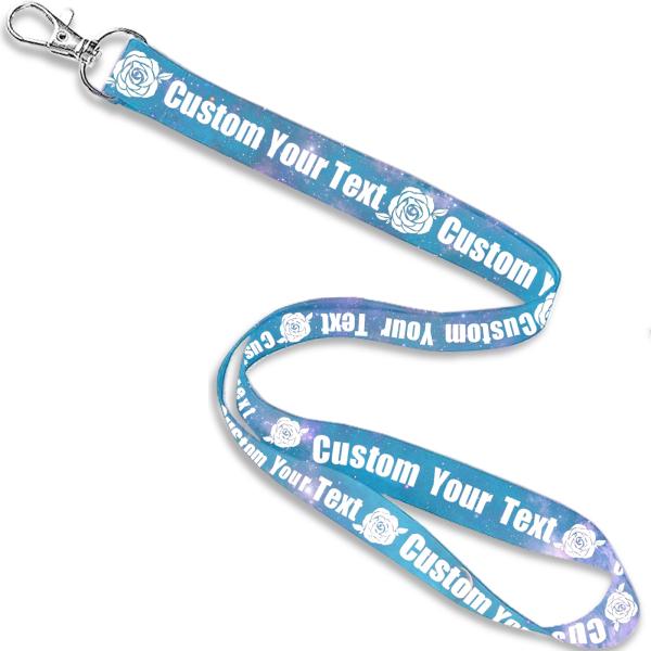 ・?PRODUCT BENEFIT: Customizable design - Add your own text, name, or logo to make these work permit neck straps lanyards...