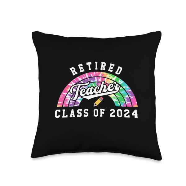 ・Vintage Retired Teacher Class Of 2024 Retirement.giftable Funny retired teacher ideas for women and men retiring soon.f...