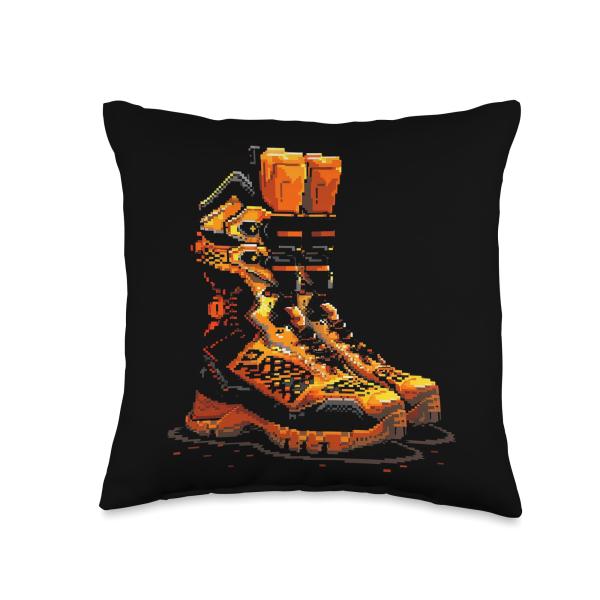 ・Pixel Motocross Boots. Eye-catching pixel-art design that captures the essence of motocross footwear.・Pixel Motocross B...