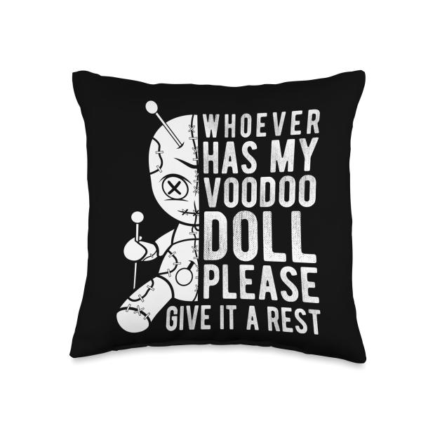 ・WHOEVER HAS MY Voodoo Doll PLEASE GIVE IT A REST Funny Voodoo Doll. Show off your quirky style with this dark humor gra...