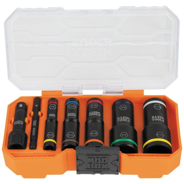 ・UNLIMITED DRIVING POTENTIAL: Multi-purpose adapter makes the sockets compatible with the Klein KNECT system・DEEP WELL I...