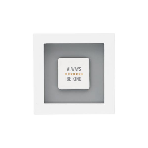 ・PREMIUM QUALITY: The self-standing square plaque is made from whitewashed wood veneer. The metal fold-out mini sawtooth...