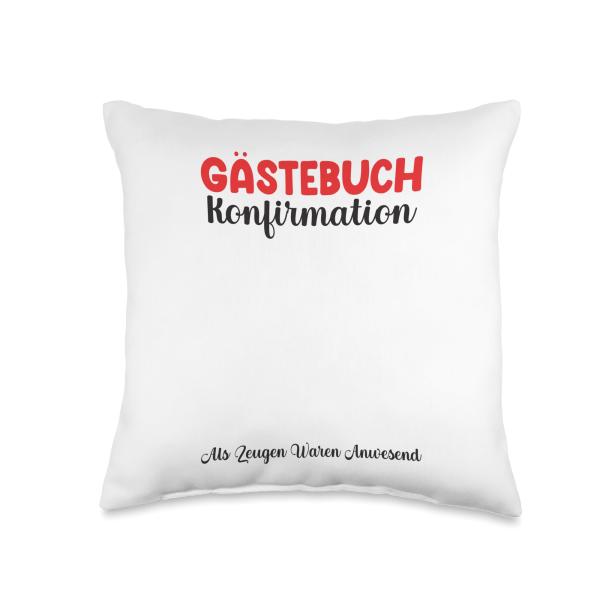 ・German saying: G〓stebuch Konfirmation Als Zeugen Waren Anwesend. Guestbook youth consecration. As witnesses were presen...