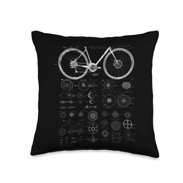 ・Bicycle transmission chain diagram. Highly detailed graphical representation of a bicycle transmission.・Bicycle transmi...