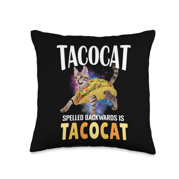 ・Best Taco Cat Spelled Backwards Is Taco Cat Novelty T-shirt. Funny Taco Cat in Space - Perfect Gift idea for Taco, burr...