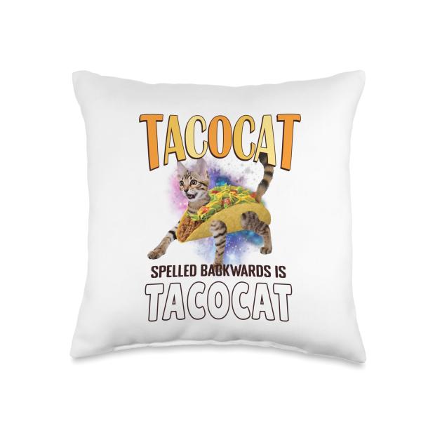 ・Best Taco Cat Spelled Backwards Is Taco Cat Novelty T-shirt. Funny Taco Cat in Space - Perfect Gift idea for Taco, burr...