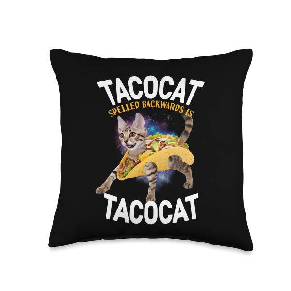 ・Best Taco Cat Spelled Backwards Is a funny Taco Cat Novelty T-shirt. Taco Cat in Space - Perfect Gift idea for Taco, bu...