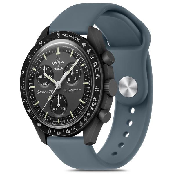 ・【対応モデル】Meliya 20mm Moonswatch シリコン腕時計バンド Omegax Swatch Speedmaster、Omegaスピードマスター、20mmラグウォッチ、水星、金星、地球、火星、木星、土星、天王星、海王星、冥...