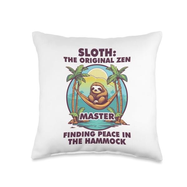 ・Sloth Original Master Finding Peace In The Hammock, this funny sloth in the hammock saying motif is for all lazy people...