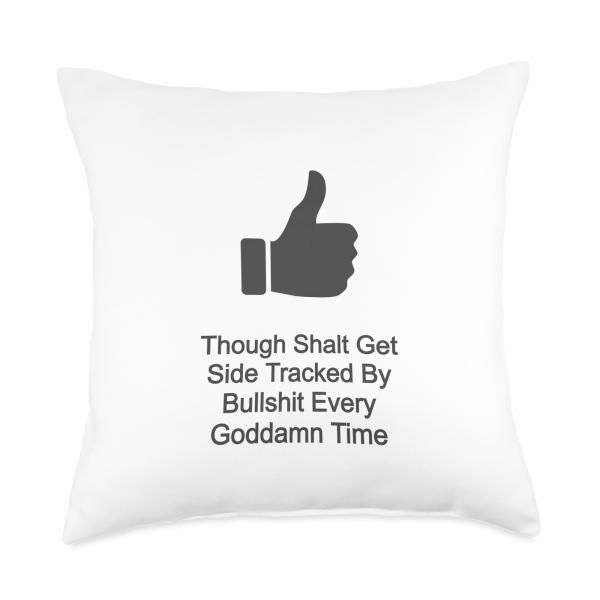 ・Distraction and Procrastination design. Just another sidequest・5 hours later・100% spun-polyester fabric・Double-sided pr...