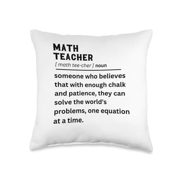 ・Funny Math Teacher Definition School College Cool Men Women Tees as a birthday present for back-to-school mathematics t...