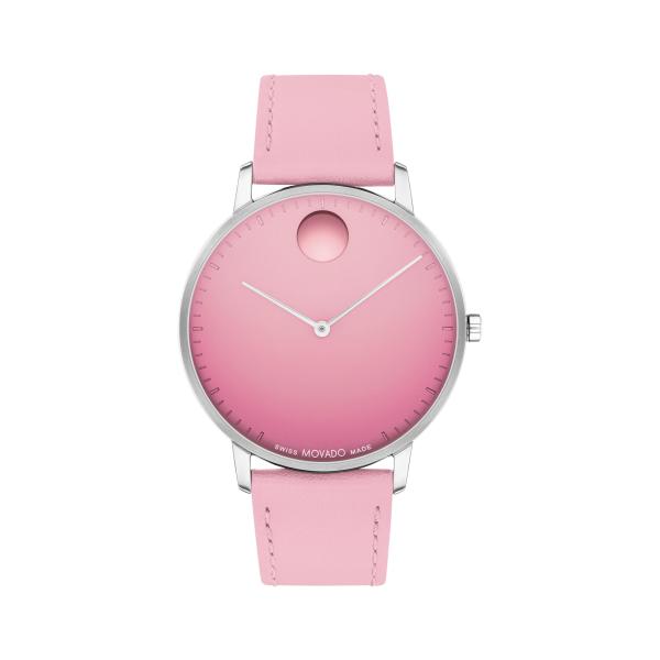 ・A fresh, fun take on ultra-modern, hyper-minimalist design. Add a pop of color to any look with this vibrant Face watch...