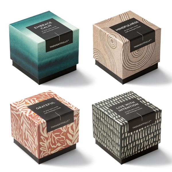 ・インスピレーションカード:ThoughtFullsのポップオープンカードは、誰かの一日にちょっとした楽しさを加える楽しい方法です。 ポップオープンカードの各ボックスには、予期せぬ喜びを呼び起こす30枚の高揚する引用符が入っています。 グリ...