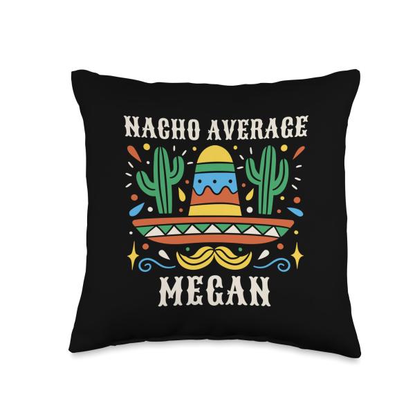 ・Nacho Average Megan cool personal name design shows Mexican Sombrero Party Hat with Mariachi and mustache. Perfect for ...