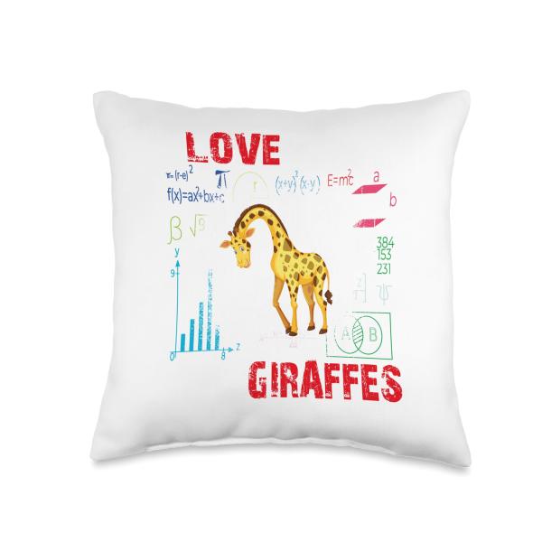 ・This funny design, I love Math and giraffe is an ideal choice for educators or students in high school or college who h...