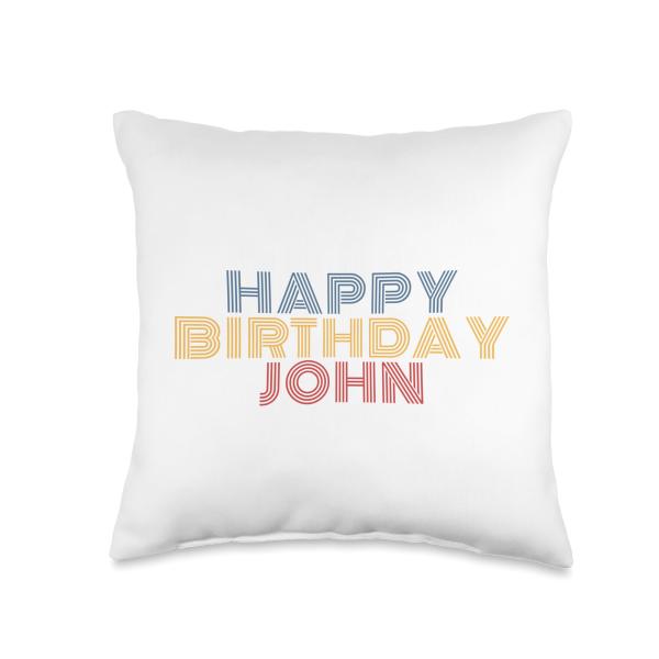 ・Celebrate John in style with this vibrant typography design, perfect for spotlighting his name on birthdays, group, par...