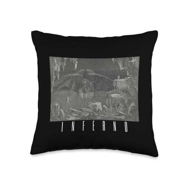 ・Design with the interpretation of Dante's Inferno in the Divine Comedy, Canto 34, by Gustave Dor〓.・Dante's Hell, the Di...