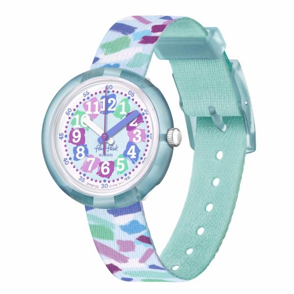 ・Collection: Organized Chaos・BPA FREE - A safe watch for kids.・SHOCK RESISTANT - The Swiss made watch movement is safely...