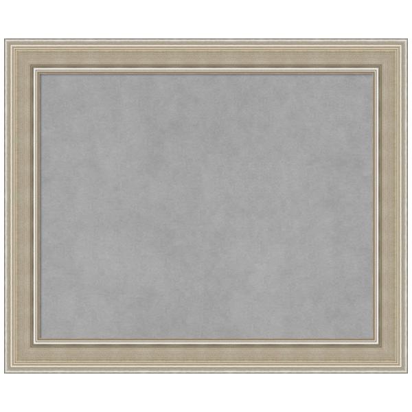 ・DIMENSIONS: The overall size of this framed magnet board measures 24 x 20 inches, including the frame. The magnetic are...