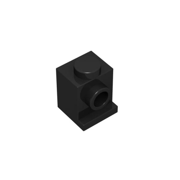 ・[Product Name]: Brick 1x1 Brick with Headlight・[Product Specification]: 100 pcs, Black Brick 1x1・[Compatible With]: Thi...