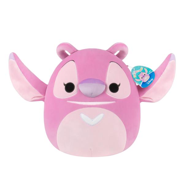 ・Celebrate the story of "Lilo ＆ Stitch" with this 14in Angel Squishmallows plush, officially licensed by Disney.・Squishm...