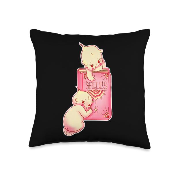・Kewpie Baby, Magic Spells, Spell Book, Witch Kewpie Doll, Cherub, Cute Kewpie Baby, Kewpie Lover, Halloween, Spooky, Wi...