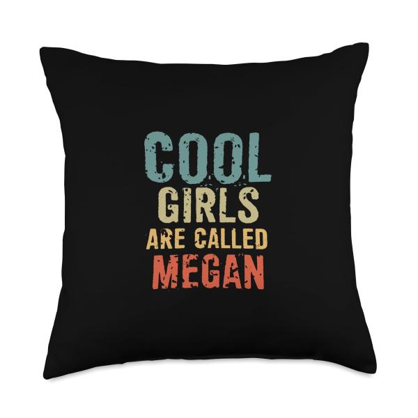 ・Great gift idea for people whose name is Megan.・Give a gift to someone you like with this design.・100% spun-polyester f...
