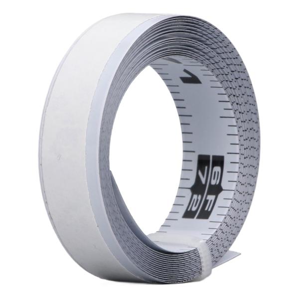 ・MATERIAL: The self adhesive tape measure is made of excellent carbon steel material, which has good hardness and erosio...