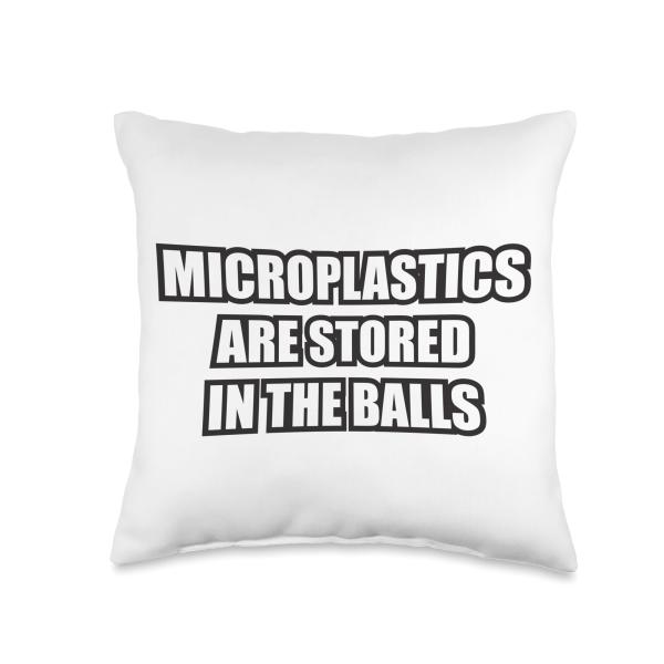 ・Microplastics are Stored in the Balls・Mr Bruh, Bruh・100% spun-polyester fabric・Double-sided print・Filled with 100% poly...
