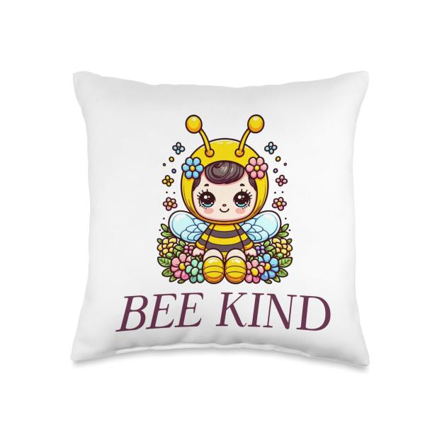 ・This Bee Kind print is for anyone who loves to be kind to others, bees, bugs, kawaii, chibi, and anime stuff.・Perfect f...