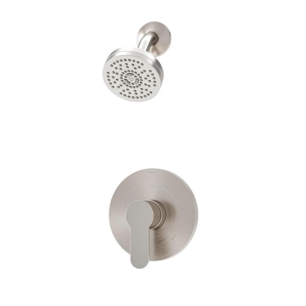 ・Identity shower trim kit・4 inch round showerhead・HydroMersion (TM) technology enhances water pressure and force for a r...