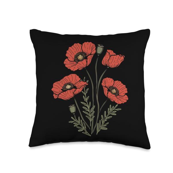 ・this cool vintage poppy flower pattern is the perfect gift idea for girls and women who love poppies.・100% spun-polyest...
